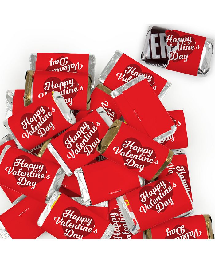 Just Candy 105 pcs Valentine's Day Candy Hershey's Chocolate Mix (1.75 ...