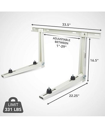 Ivation Air Conditioner Bracket, AC Bracket for Mini Split Condenser ...