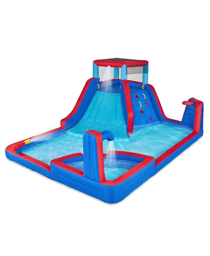 Sunny & Fun Inflatable Water Slide & Blow up Pool, Kids Water Park - Macy's