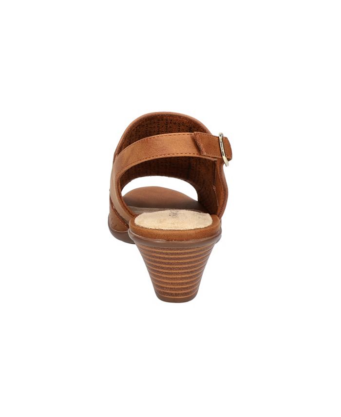 Easy Street Women's Zelma Heeled Sandals - Macy's