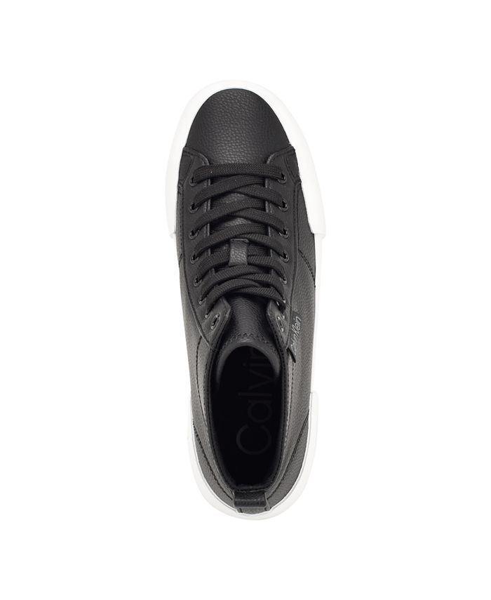 Calvin Klein Women's Cade Casual Lace Up Platform Sneakers - Macy's