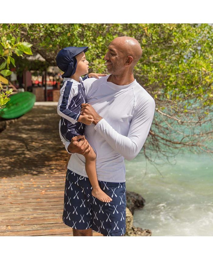 Snapper Rock Baby Boys Riviera Rowers LS Sunsuit - Macy's