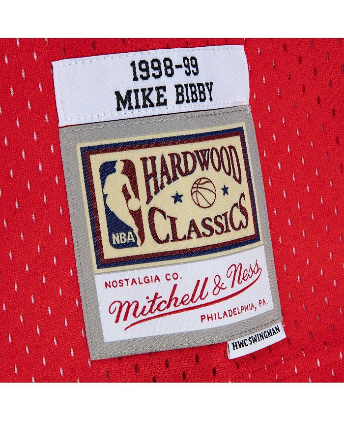 Mitchell & Ness Men's Mike Bibby Red, Teal Vancouver Grizzlies 1998/99 ...
