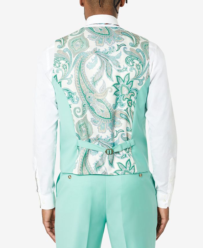 Tayion Collection Men's Classic-Fit Wool Suit Vest & Reviews - Suits ...