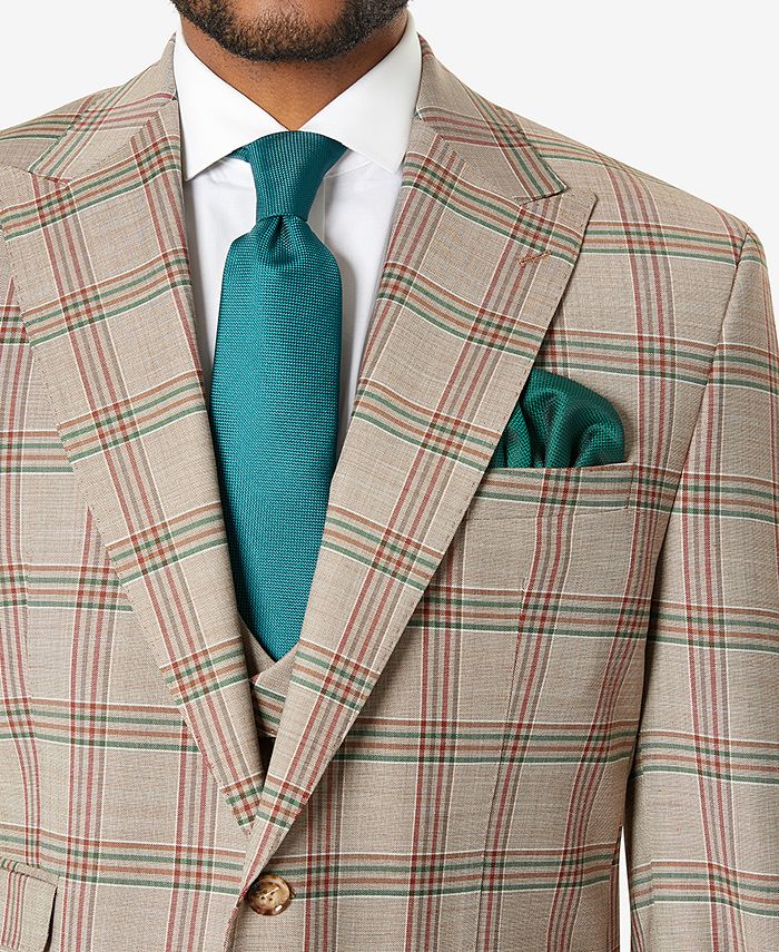 Tayion Collection Men's Classic-Fit Wool Blend Suit Jacket - Macy's