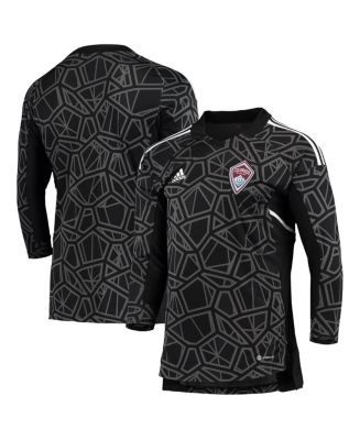 Men's adidas Black, White Colorado Rapids Goalkeeper Jersey - Macy's