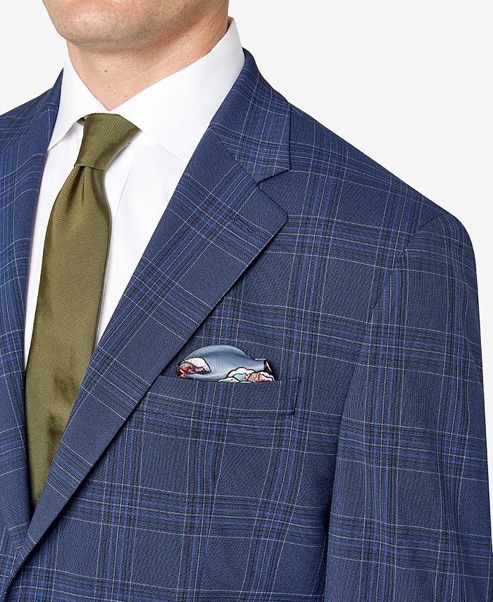 Sean John Men's Classic-Fit Patterned Suit Jacket - Macy's