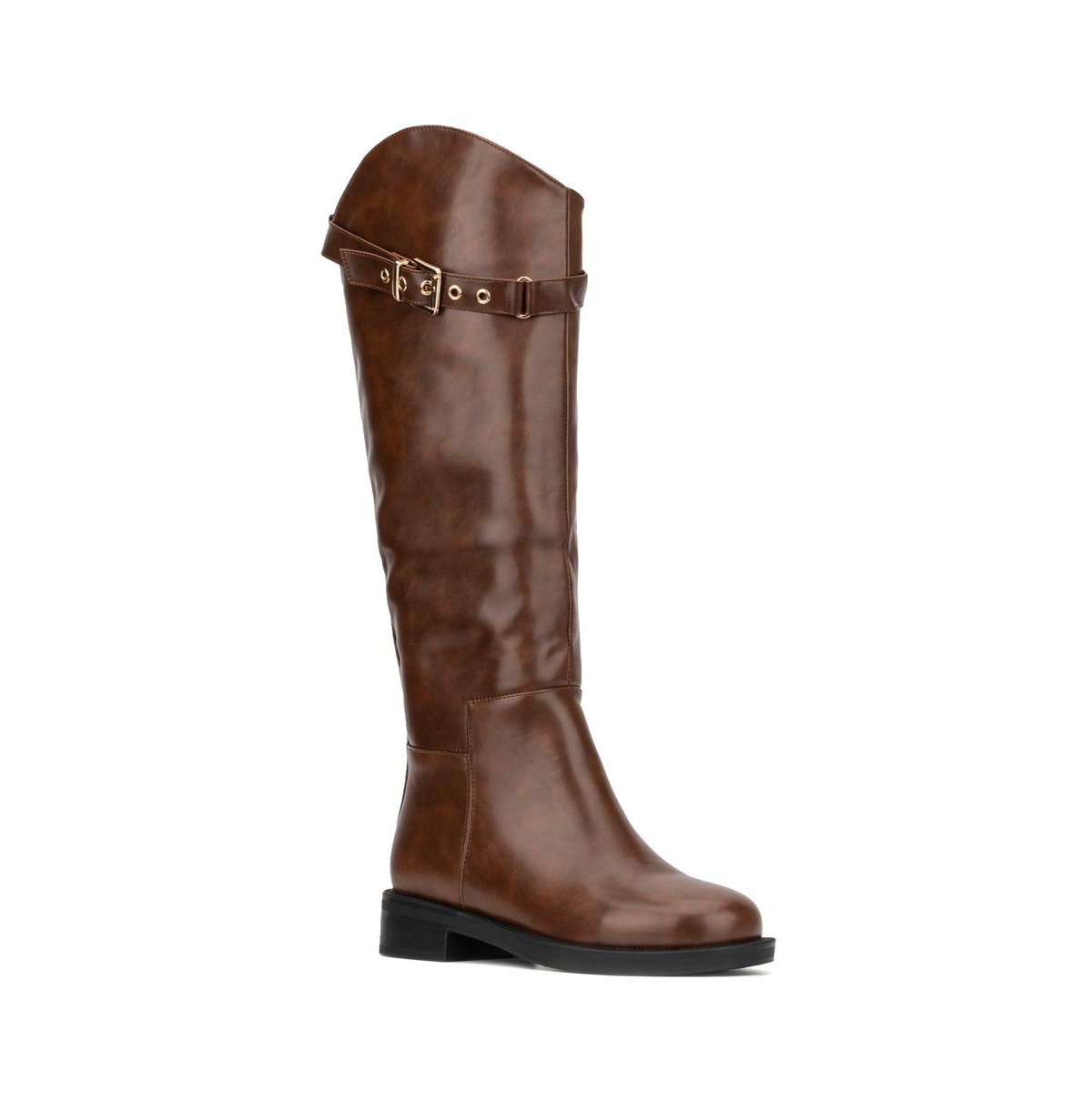 Click here for Torgeis Womens Antonella Tall Boot - Brown prices