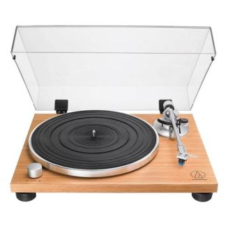 Audio Technica Fully Manual Belt-Drive Turntable- Wood - Macy's