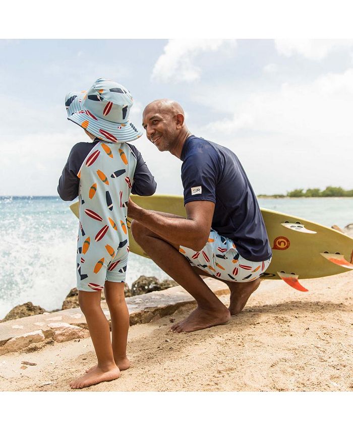 Snapper Rock Infant Boys Retro Surf LS Sunsuit - Macy's