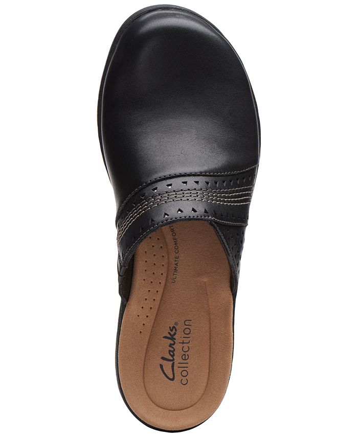 Clarks Women's Laurieann Ease Perforated Slip-On Clogs - Macy's