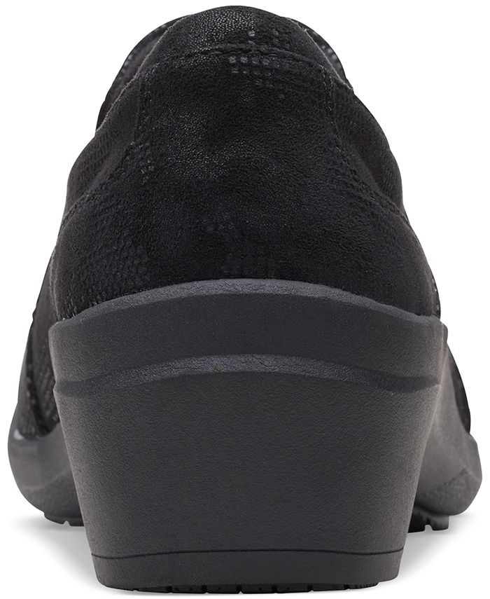 Clarks Women's Talene Pace Round-Toe Side-Gore Loafers - Macy's