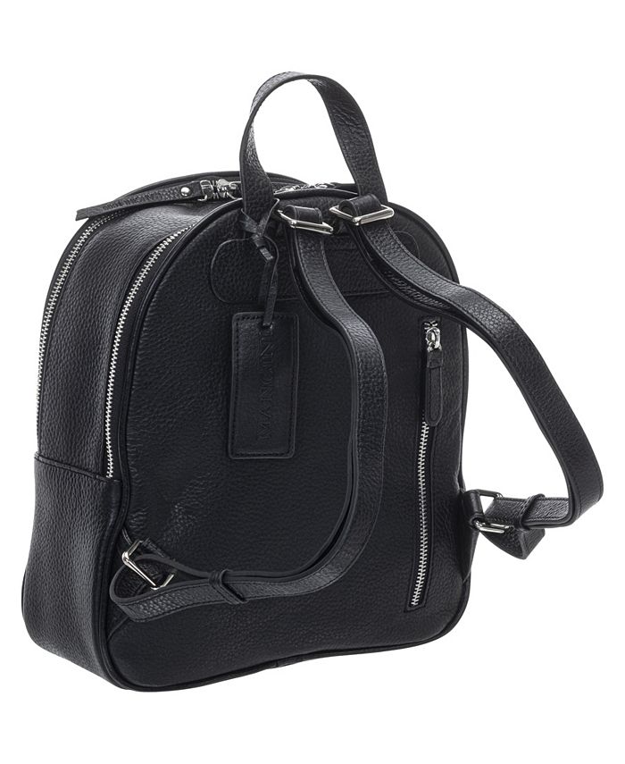 Mancini Women's Pebbled Audrey Backpack - Macy's