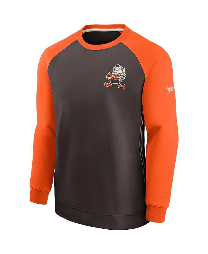 Nike Men's Brown, Orange Cleveland Browns Brownie The Elf Historic ...