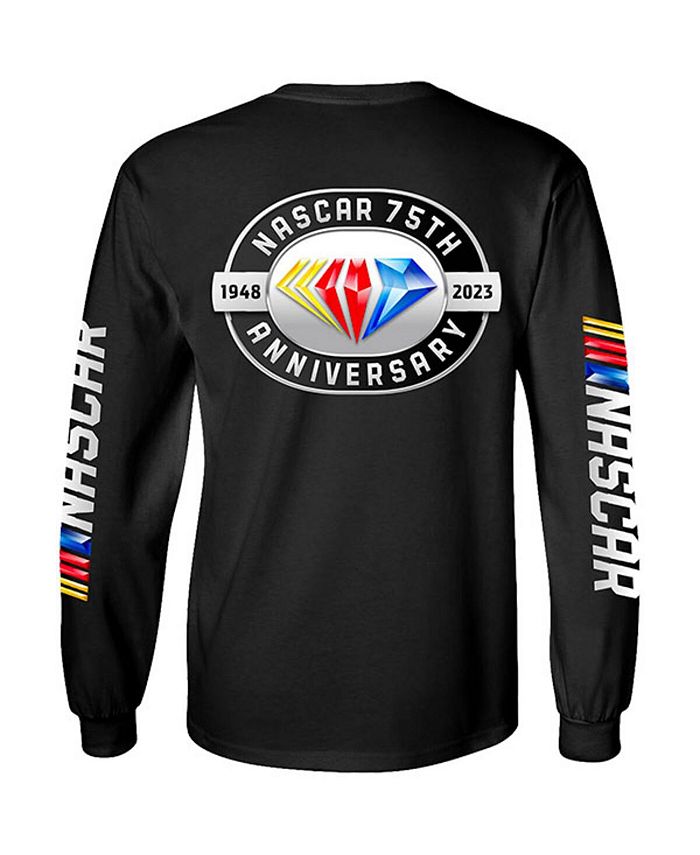 E2 Apparel Men's NASCAR 75th Anniversary 4-Spot Long Sleeve T-shirt ...
