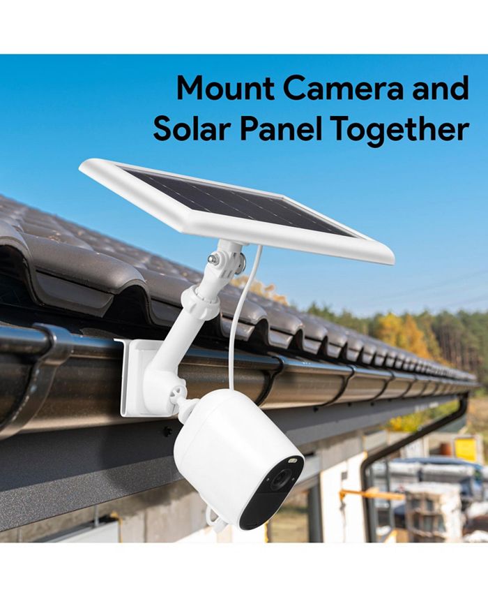 Wasserstein 2-in-1 Universal Gutter Mount Compatible with Wyze, Blink ...