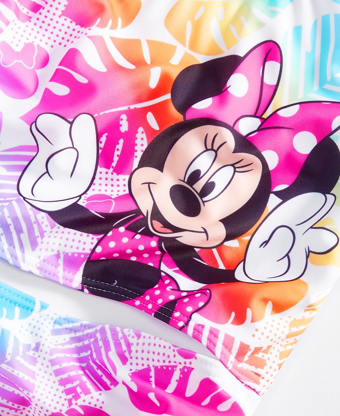 Dreamwave Little Girls Minnie Mouse One-Piece Swimsuit - Macy's