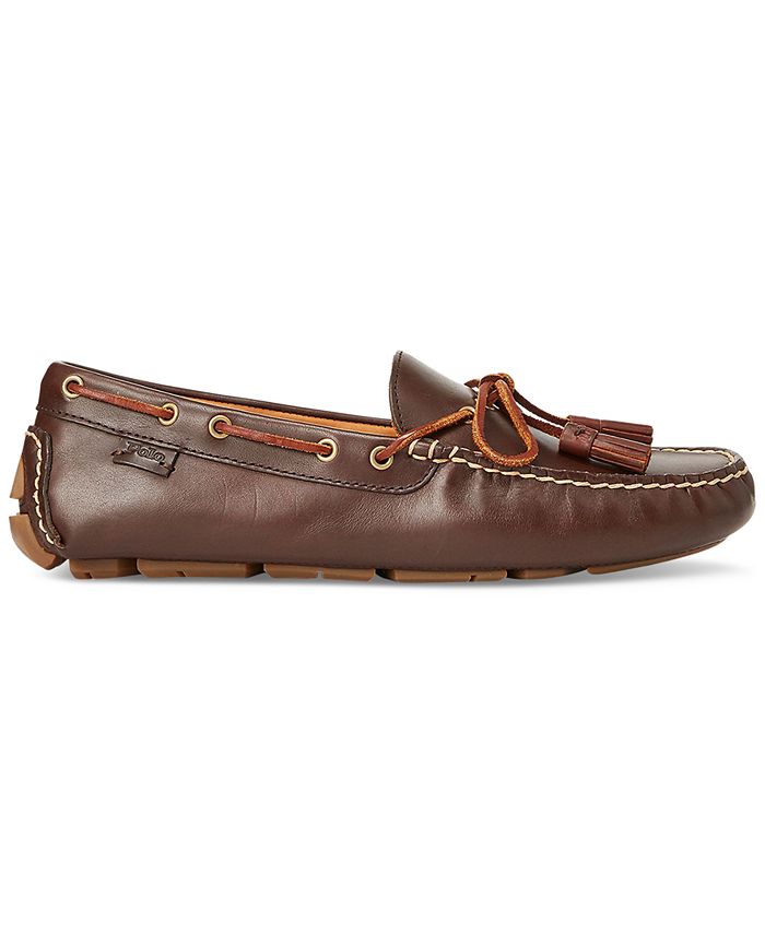 Polo Ralph Lauren Men's Anders Tasseled Leather Driver Loafer - Macy's