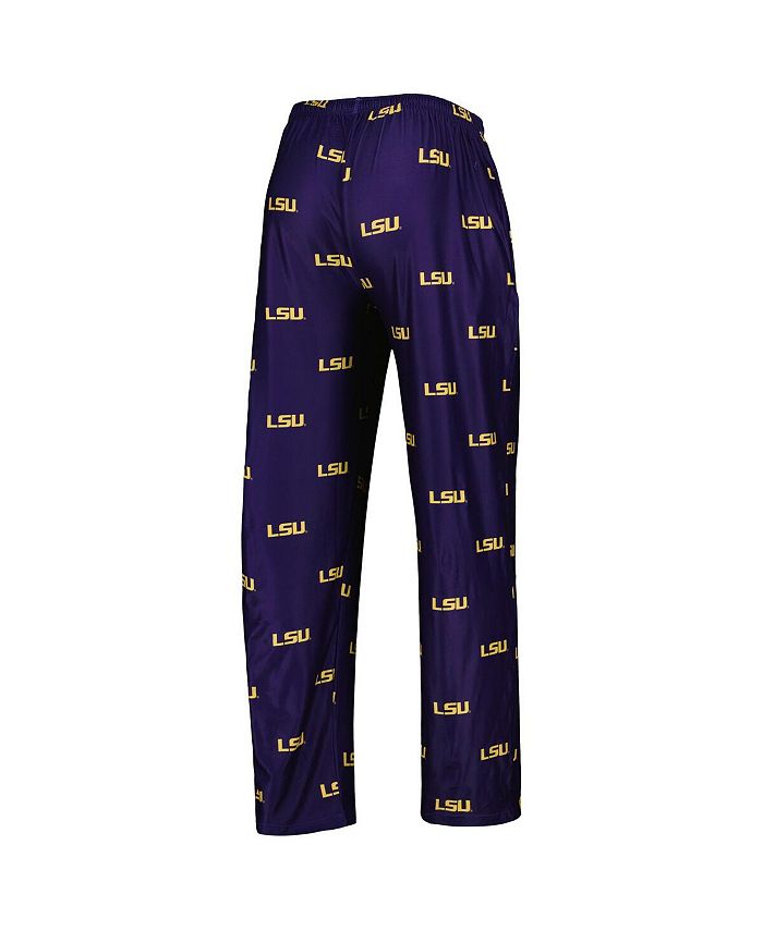 Concepts Sport Men's Purple LSU Tigers Logo Flagship Allover Print ...