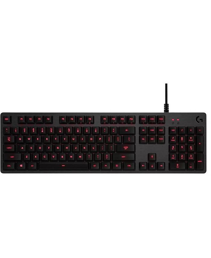 Logitech G413 Backlit Mechanical Gaming Keyboard - Carbon - Macy's