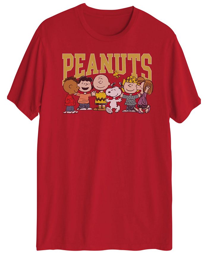 Hybrid Men's Peanuts Short Sleeve T-shirt - Macy's