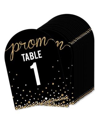 Big Dot of Happiness Prom - Prom Night Party Double-Sided 5 x 7 inches ...