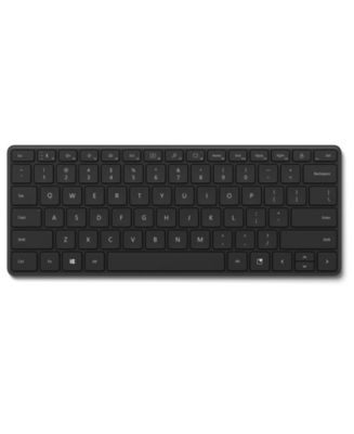 Microsoft 21Y-00001 Bluetooth Compact Keyboard, Black - Macy's