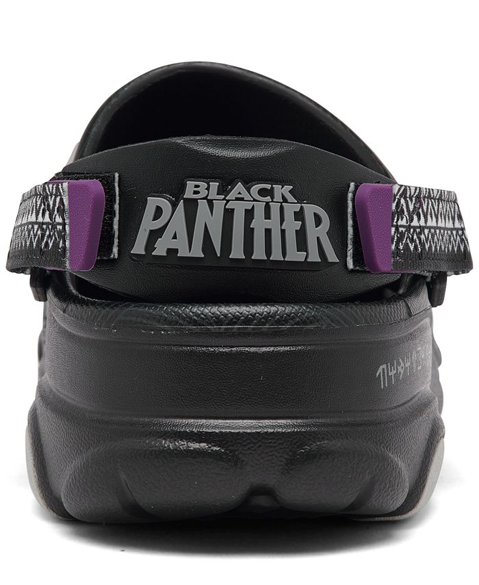 Crocs Men's Black Panther Classic Clogs from Finish Line - Macy's