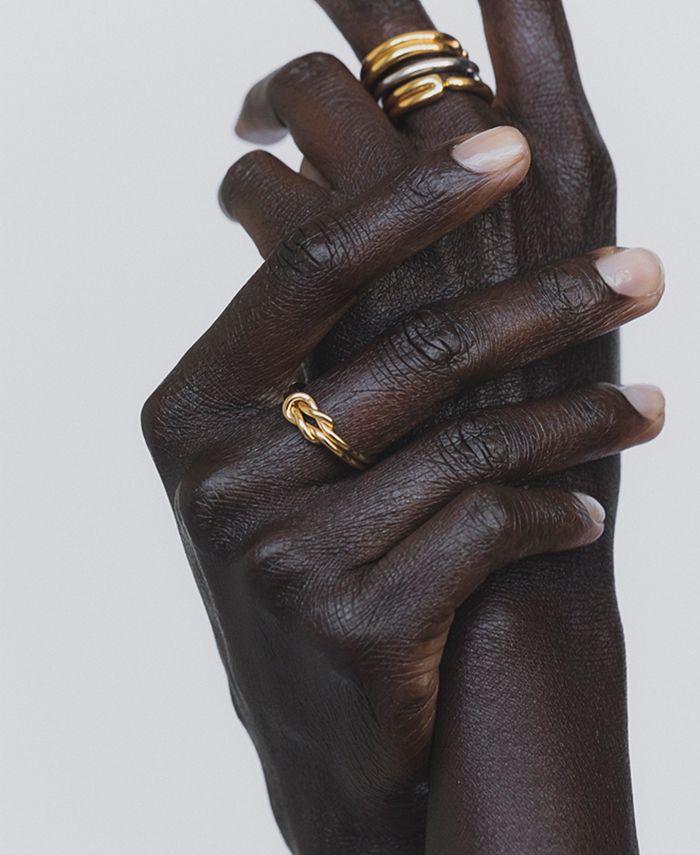 SOKO 24K Gold-Plated Sayo Ring - Macy's