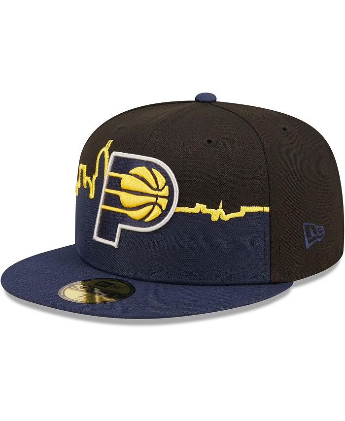 New Era Men's Navy, Black Indiana Pacers 2022 Tip-Off 59FIFTY Fitted ...