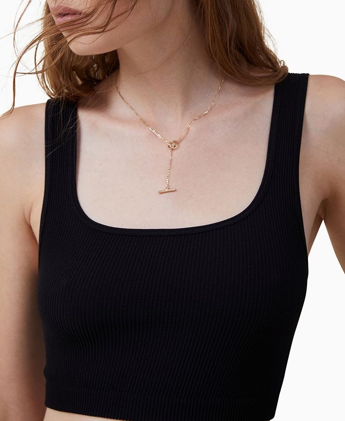 COTTON ON Women's Seamless Abbie Micro Crop Tank Top - Macy's