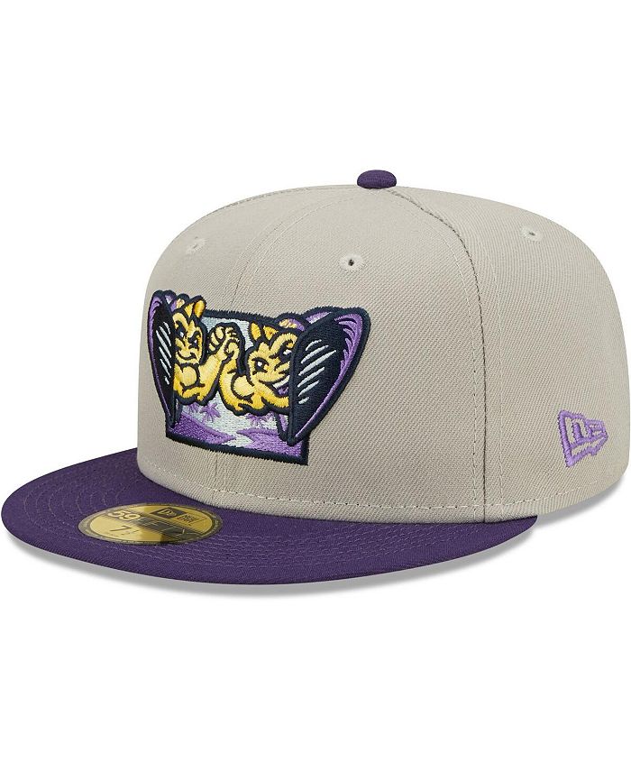 New Era Men's Gray Fort Myers Mighty Mussels Authentic Collection Team ...