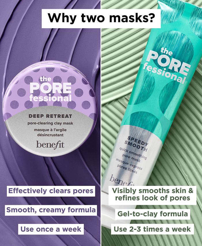 Benefit Cosmetics The POREfessional Deep Retreat Pore-Clearing Clay ...