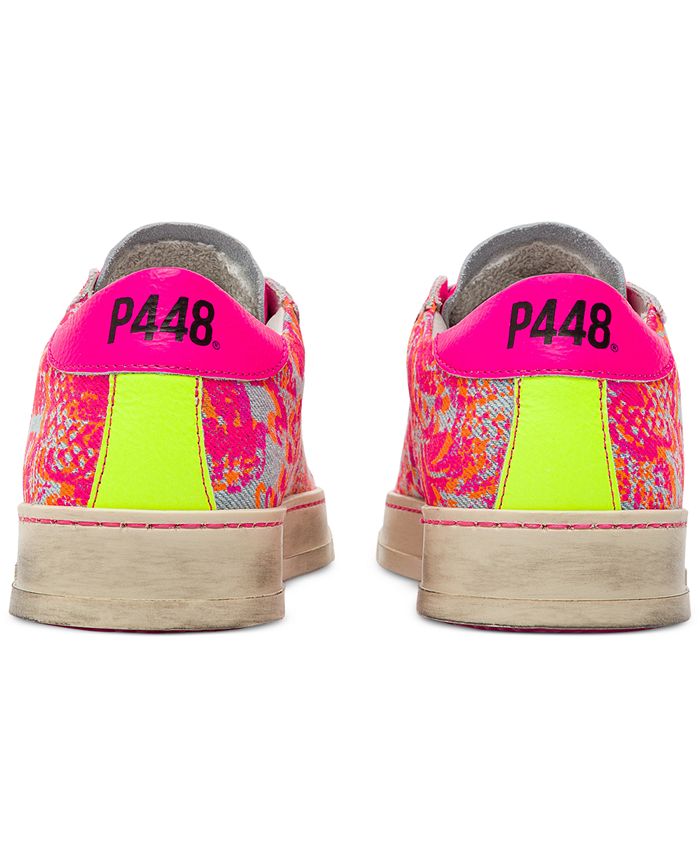 P448 Women's Jack Lace-Up Low-Top Platform Sneakers - Macy's