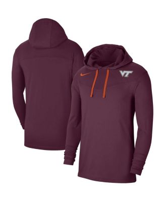 Men's Nike Maroon Virginia Tech Hokies Off-Field Performance Long ...