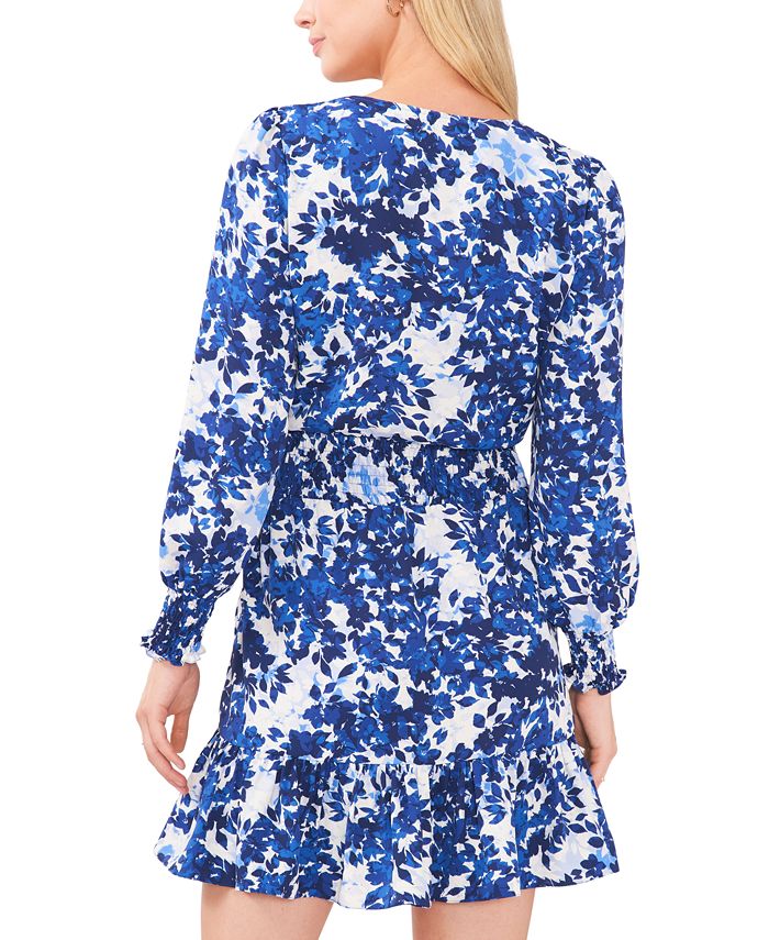 Vince Camuto Women's Printed Smocked-Waist Tiered Dress & Reviews ... Vince Camuto Women's Printed Smocked-Waist Tiered Dress & Reviews ...