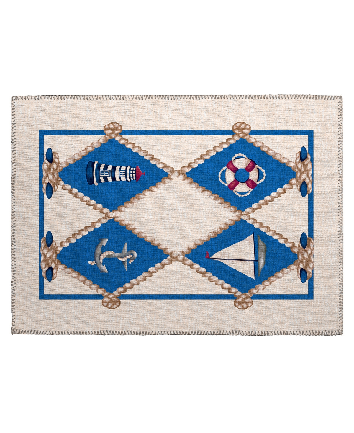 Click here for Dalyn Harbor HA6 18 x 26 Area Rug - Ivory prices