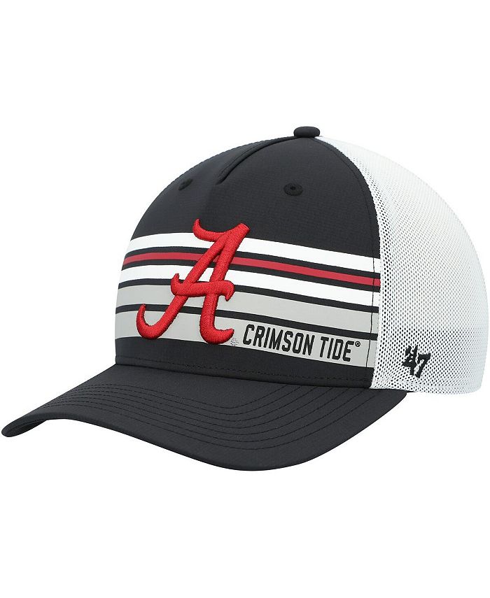 '47 Brand Men's Black Alabama Crimson Tide Brrr Altitude Trucker ...