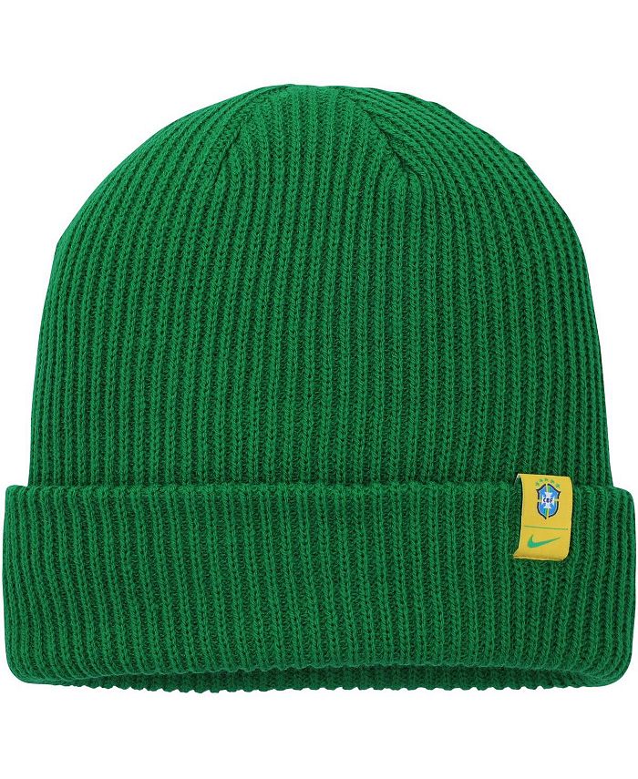 Nike Men's Green Brazil National Team Fisherman Cuffed Knit Hat - Macy's