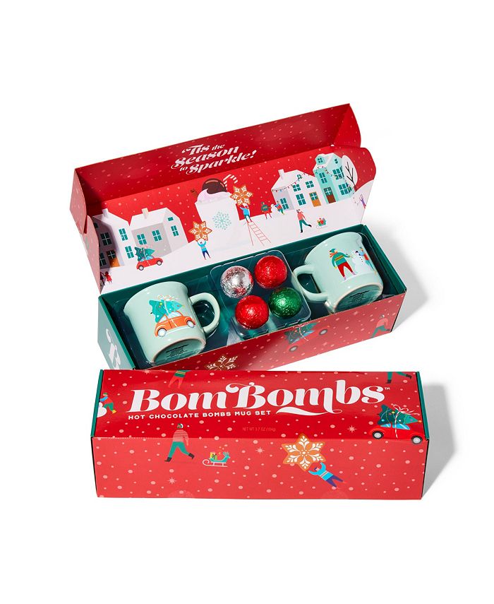 Thoughtfully BomBombs Hot Chocolate Bombs, Cocoa Bomb and Mug Holiday ...