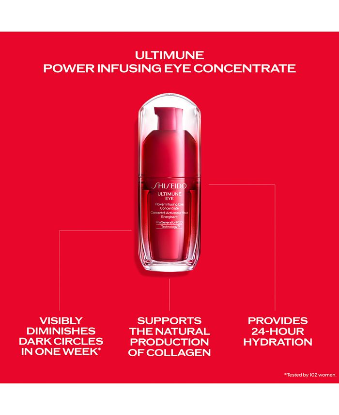 Shiseido Ultimune Eye Power Infusing Eye Concentrate, 0.54 oz. - Macy's