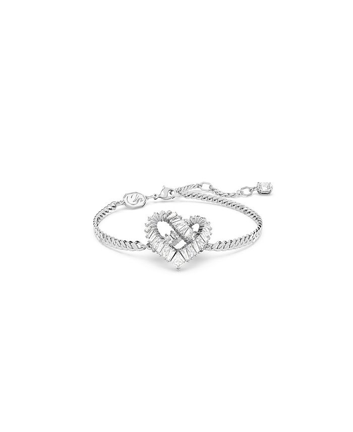 Swarovski Crystal Heart Matrix Bracelet - Macy's