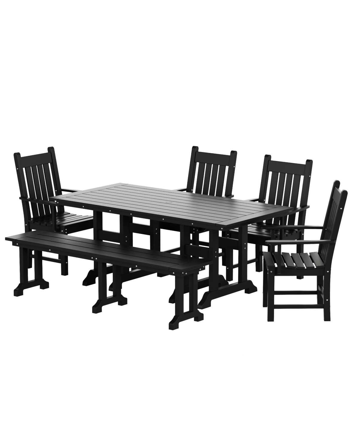 Click here for WestinTrends 6 Piece Outdoor Patio Dining Set Outd... prices