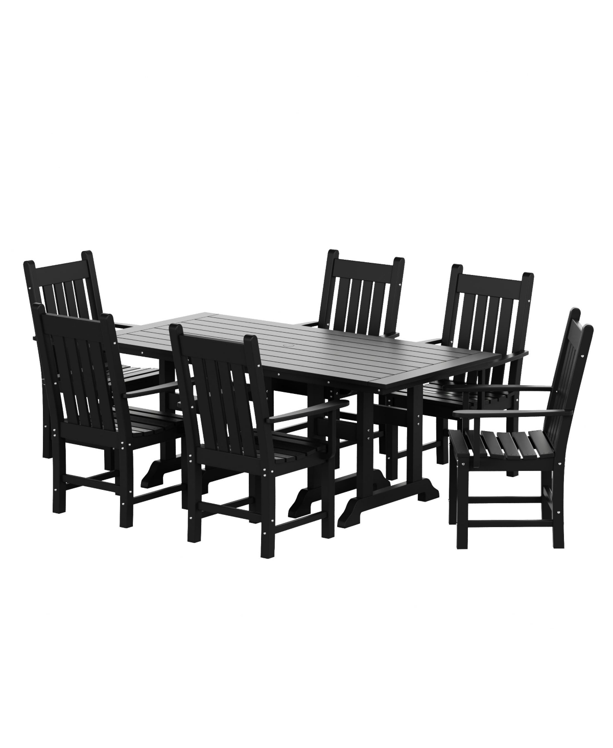 Click here for WestinTrends 7 Piece Outdoor Patio Dining Set Outd... prices
