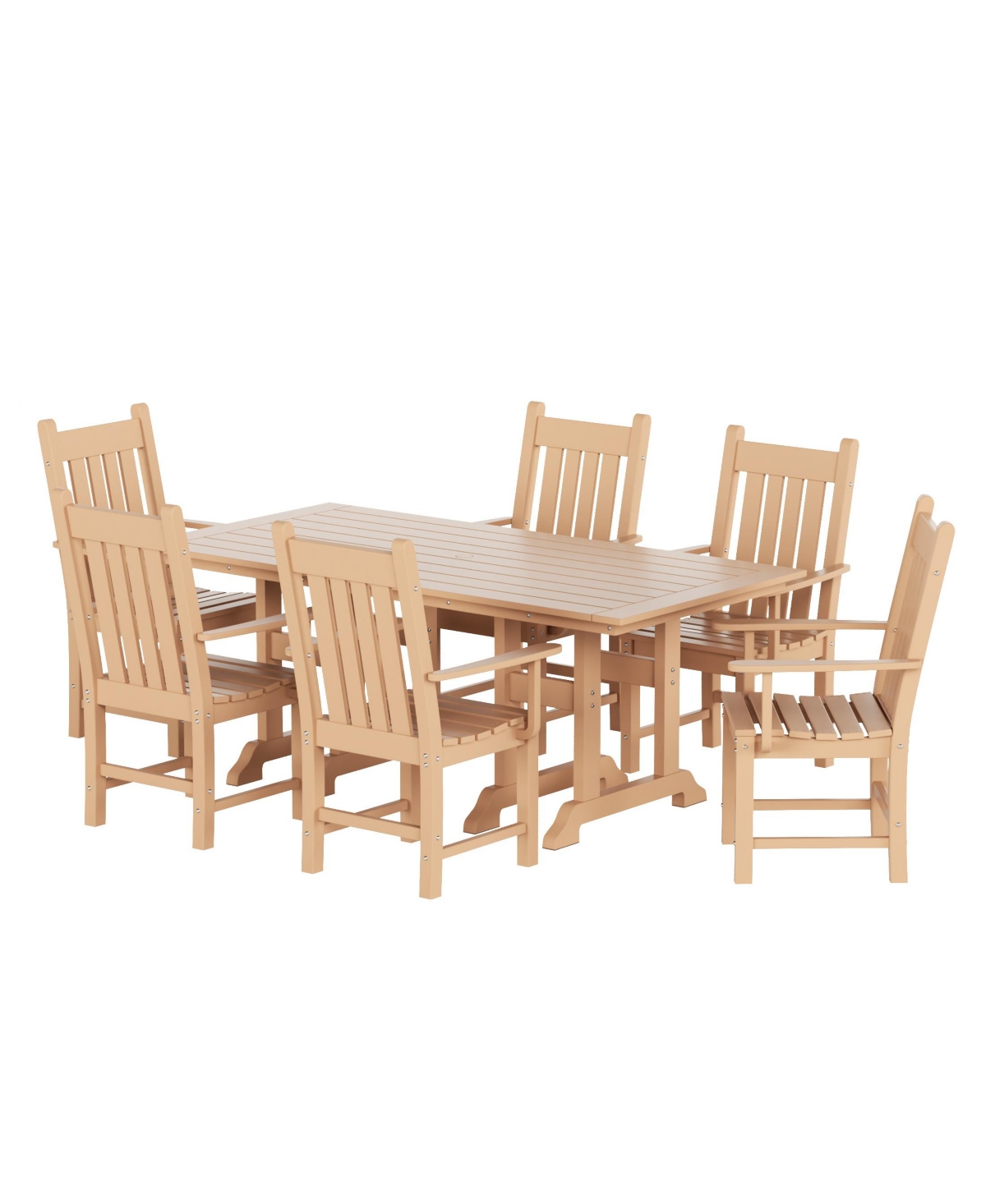 Click here for WestinTrends 7 Piece Outdoor Patio Dining Set Outd... prices