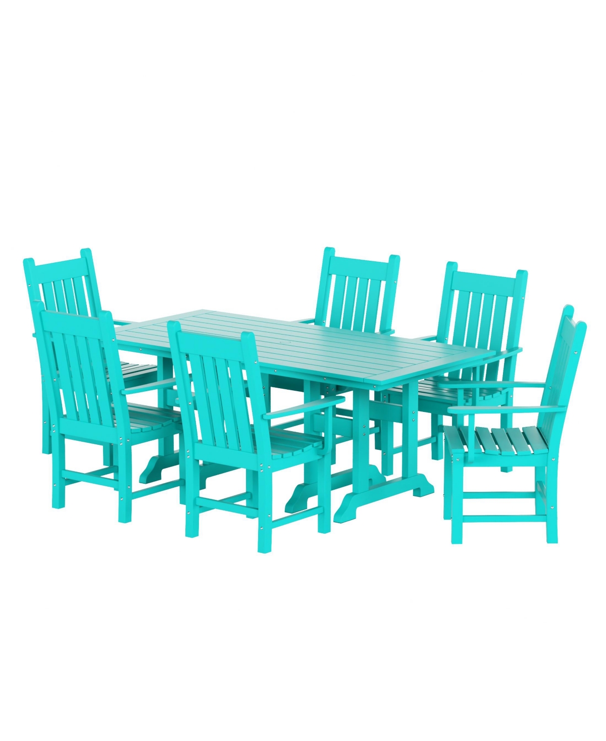 Click here for WestinTrends 7 Piece Outdoor Patio Dining Set Outd... prices