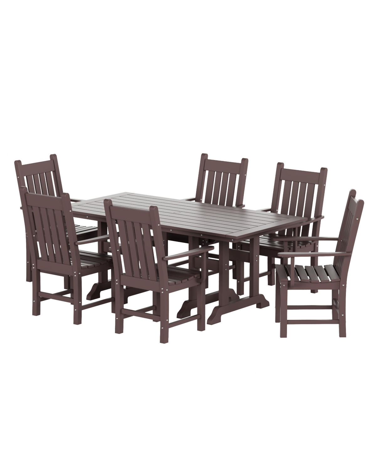 Click here for WestinTrends 7 Piece Outdoor Patio Dining Set Outd... prices