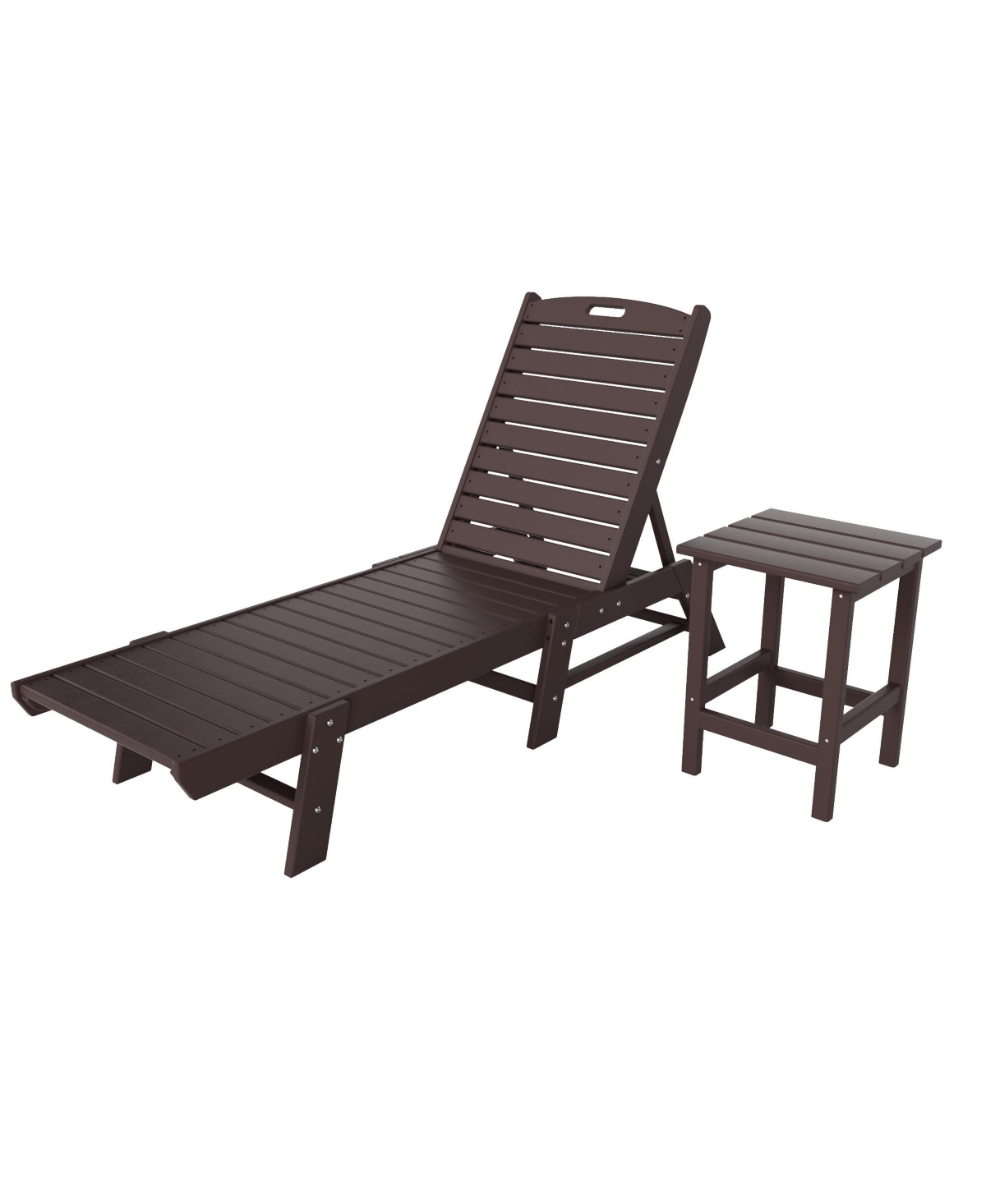 Click here for WestinTrends 2 Pieces Poly Outdoor Patio Chaise Lo... prices