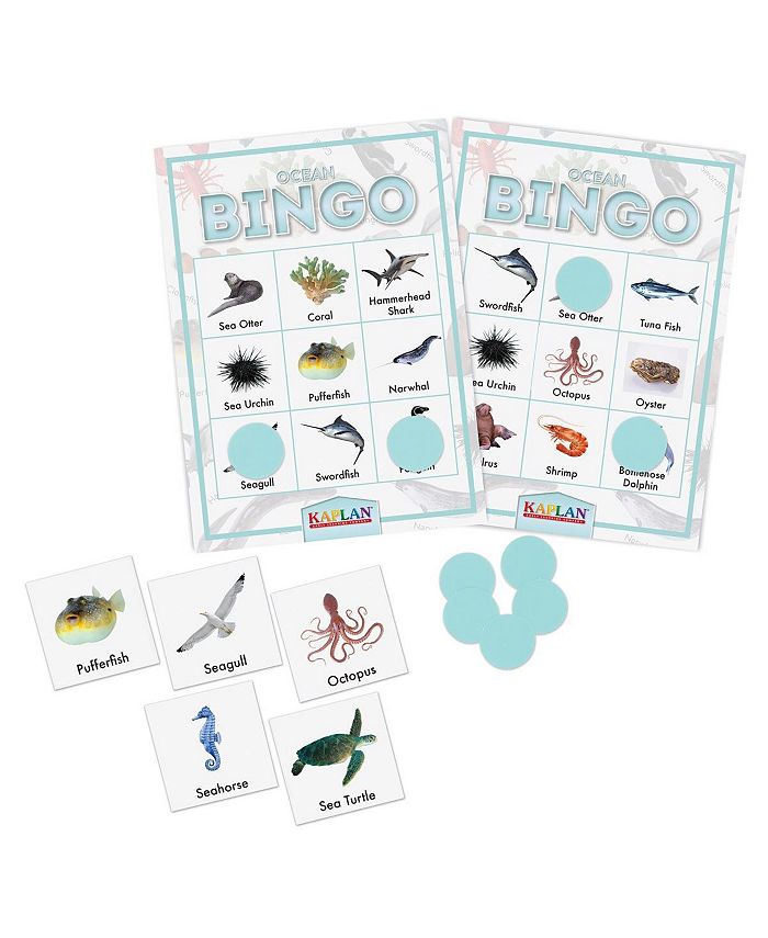 Kaplan Early Learning Ocean Bingo Learning Game - Macy's