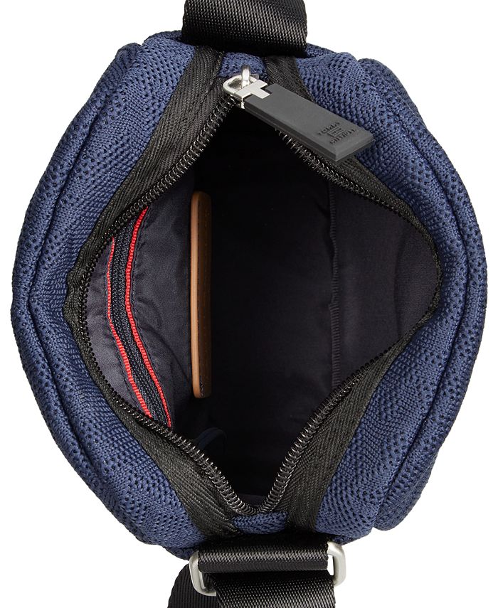 Tommy Hilfiger Men's Cube-Knit Logo Reporter Bag - Macy's